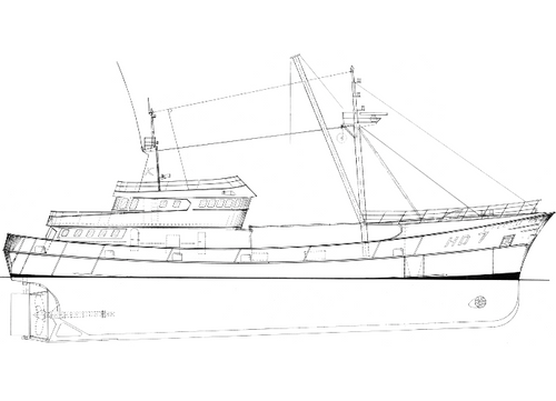Beam trawler plan | Orion Mouldings