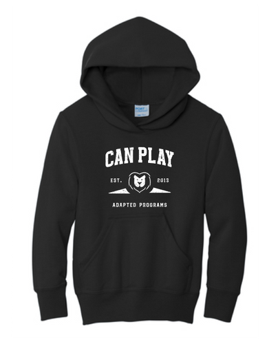 Can Play "Adapted Programs" Youth Hoodie | AM Apparel