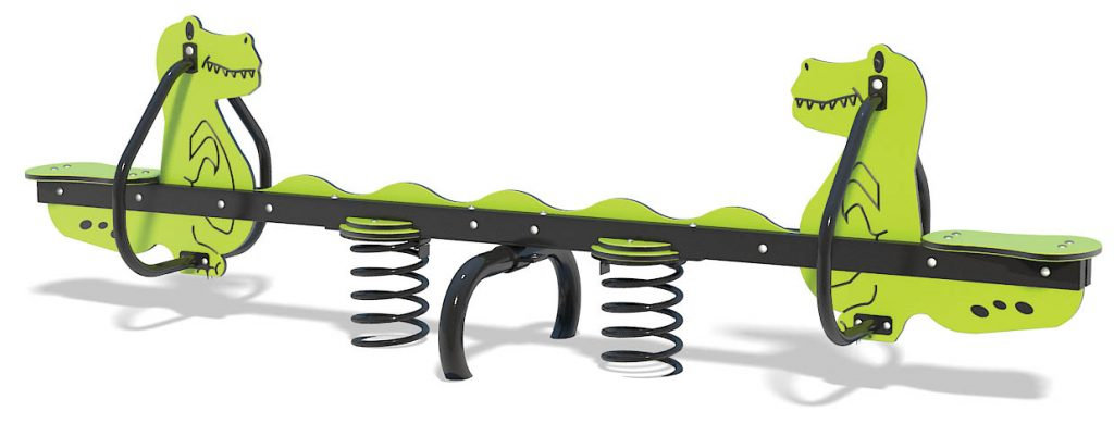 Dinosaur Playground See-Saw