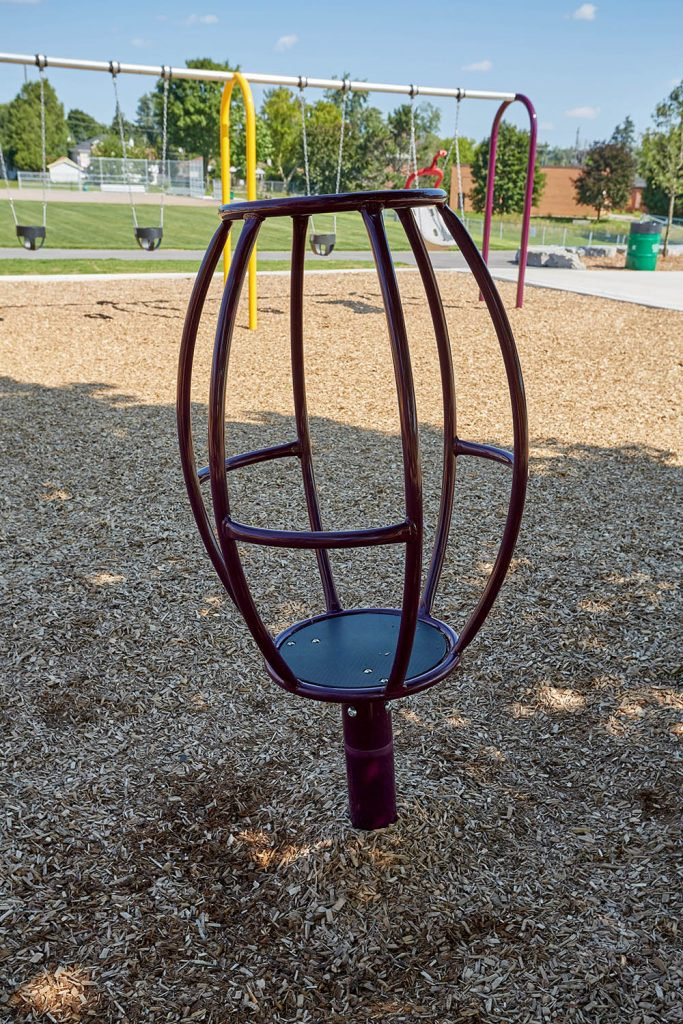 Playground Barrel Spinner