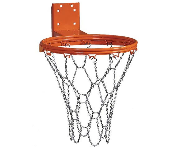 Basketball Hoop with Chain Net