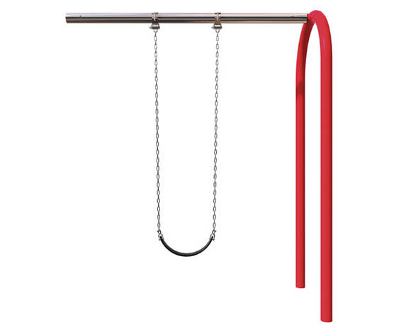 Extend-A-Half-Bay Arch Swing Set Extension - 8 Foot