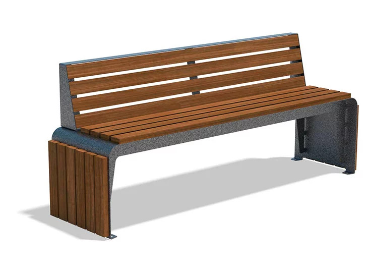 Hudson Series Park Bench - Model H1HSSI6