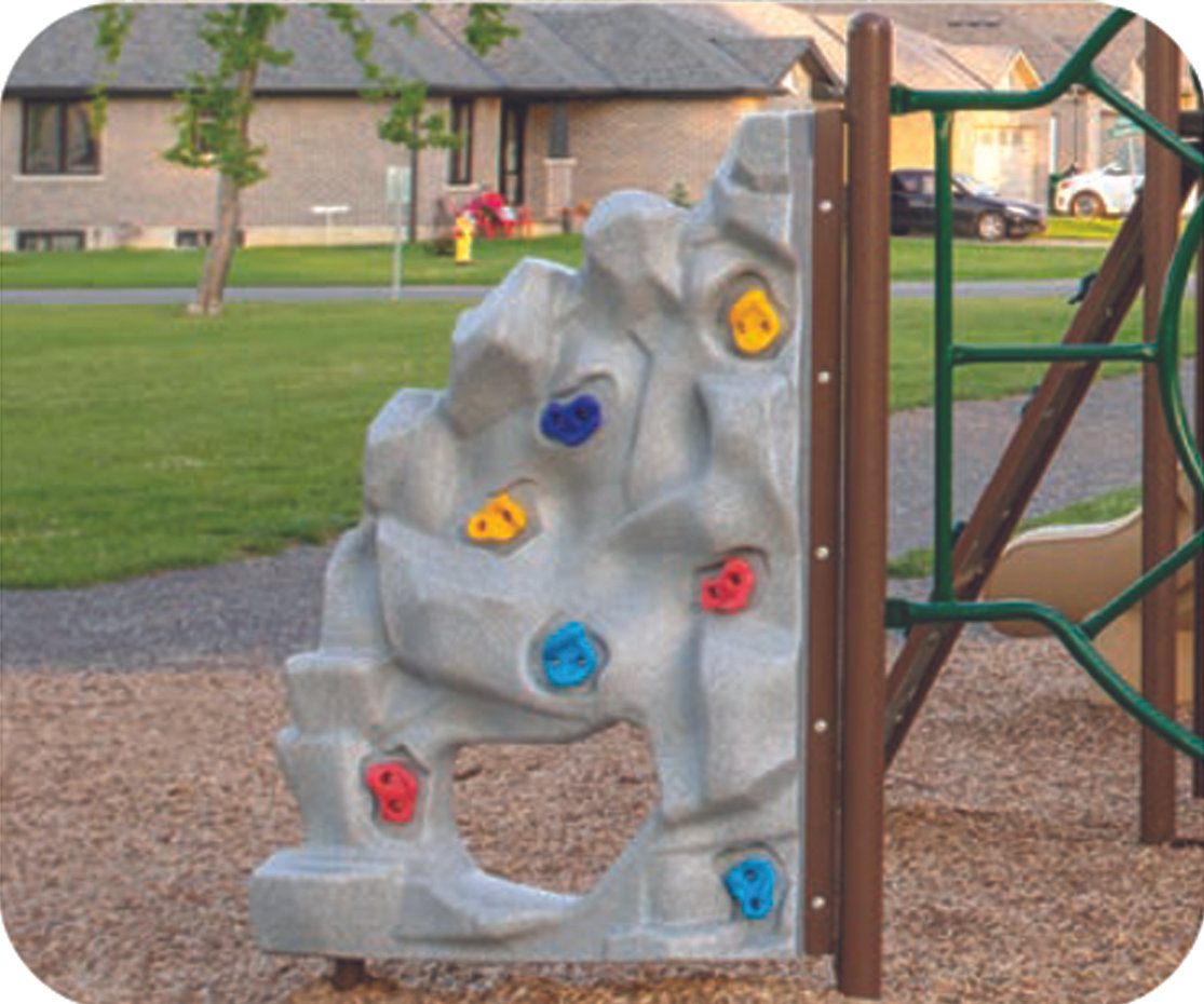 Ridge Playground Rock Climber