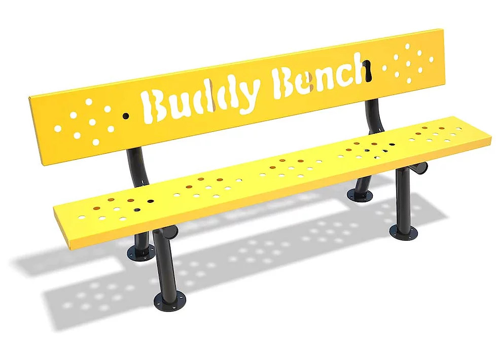 Buddy Bench - Model PB100-S-PT-BB