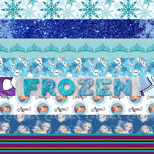 Frozen Border Sheet | scrappineverymemory