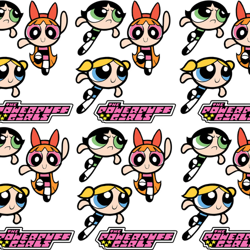 Powerpuff Girls Scrapbook Paper 12x12 | scrappineverymemory