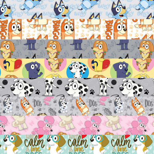 Bluey Border Sheet | scrappineverymemory