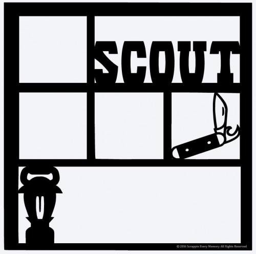 Scout Scrapbook Overlay | scrappineverymemory