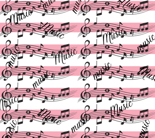 Music Notes Scrapbook Paper 12x12 | scrappineverymemory
