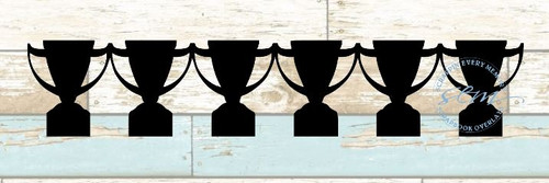 Trophy Scrapbook Border | scrappineverymemory