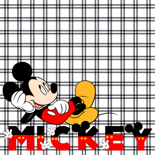 Mickey Mouse Scrapbook Paper 12x12 | scrappineverymemory