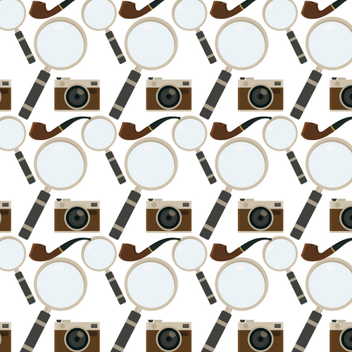 Detective Scrapbook Paper 12x12 | scrappineverymemory