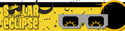 Solar Eclipse Jumbo Border | scrappineverymemory
