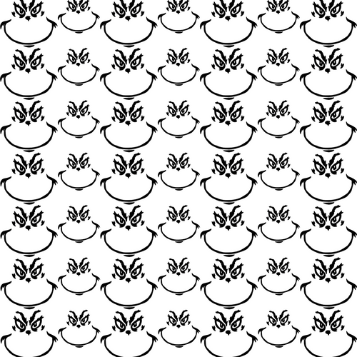 Grinch Face Scrapbook Paper 12x12 | scrappineverymemory