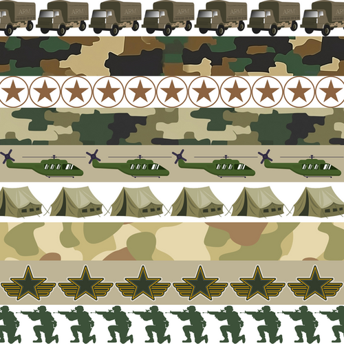 Army Border Sheet | scrappineverymemory