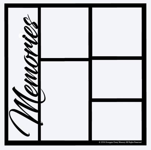 Memories Scrapbook Overlay | scrappineverymemory