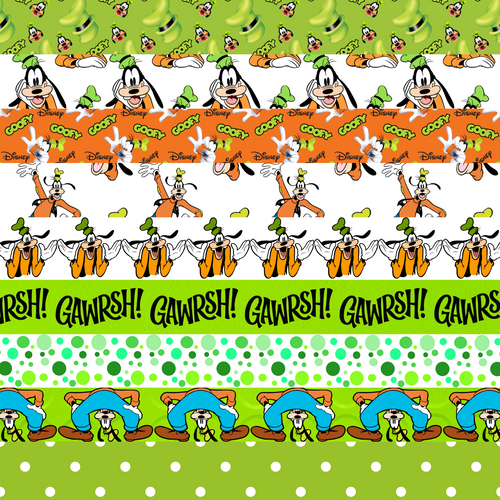 Goofy Border Sheet | scrappineverymemory