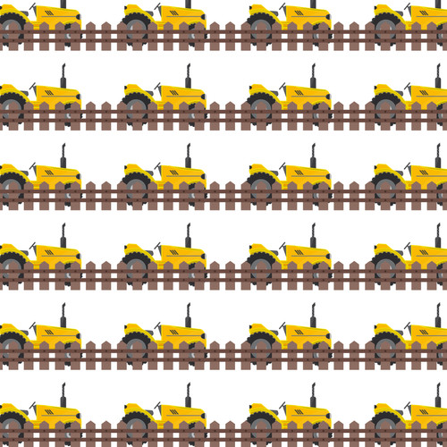 Tractors Scrapbook Paper 12x12 | scrappineverymemory
