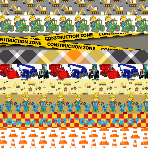 Bob The Builder Border Sheet | scrappineverymemory