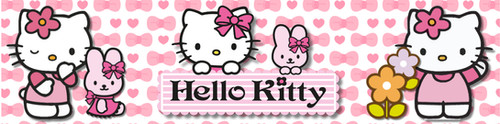 Hello Kitty Jumbo Border | scrappineverymemory