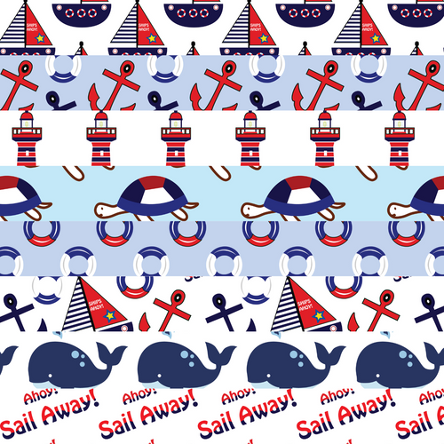 Sailing Border Sheet | scrappineverymemory