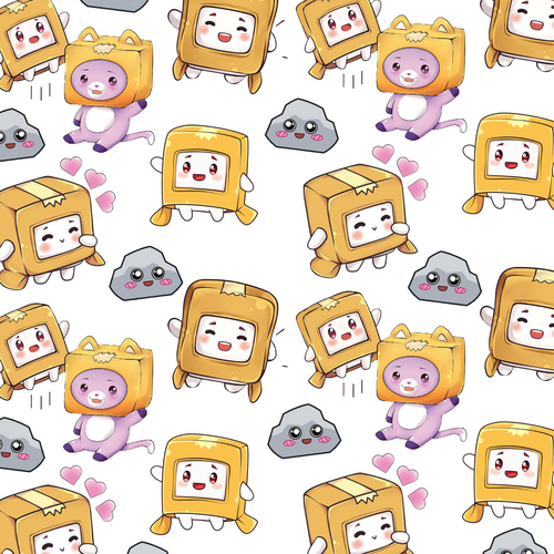 Lankybox Scrapbook Paper 12x12 | scrappineverymemory