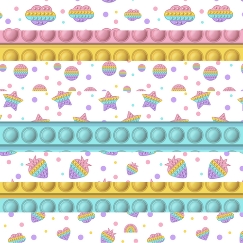 Fidget Pops Border Sheet | scrappineverymemory