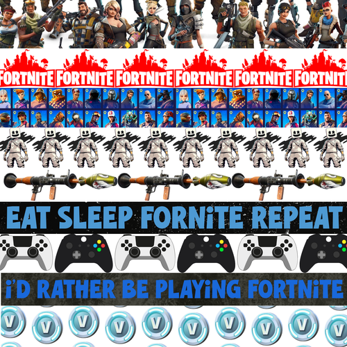 Fortnite Border Sheet | scrappineverymemory