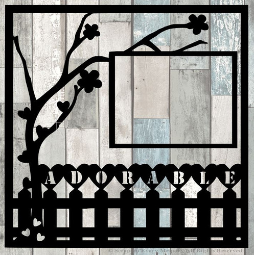 Adorable Scrapbook Overlay | scrappineverymemory