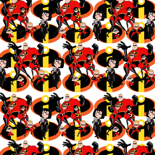 Incredibles Scrapbook Paper 12x12 | scrappineverymemory