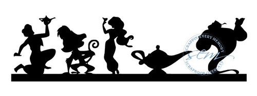 Aladdin Scrapbook Border | scrappineverymemory