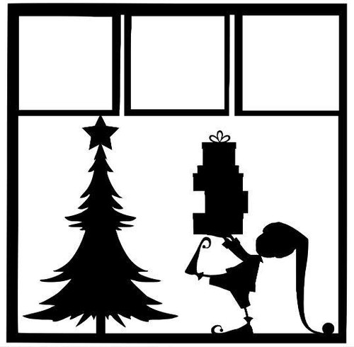 Elf Scrapbook Overlay | scrappineverymemory