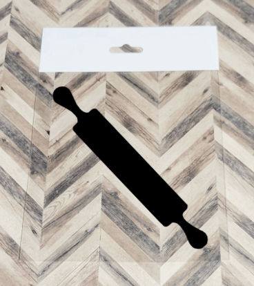 Rolling Pin Silhouette Die Cut | scrappineverymemory