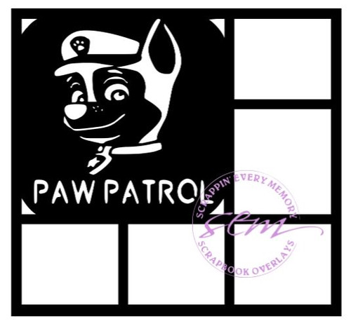 Paw Patrol Scrapbook Overlay | scrappineverymemory