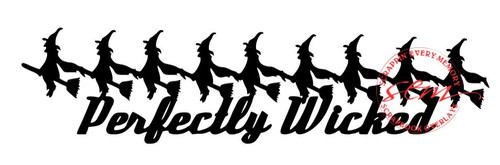 Perfectly Wicked Scrapbook Border | scrappineverymemory