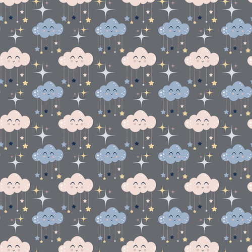 Cute Clouds Scrapbook Paper 12x12 | scrappineverymemory