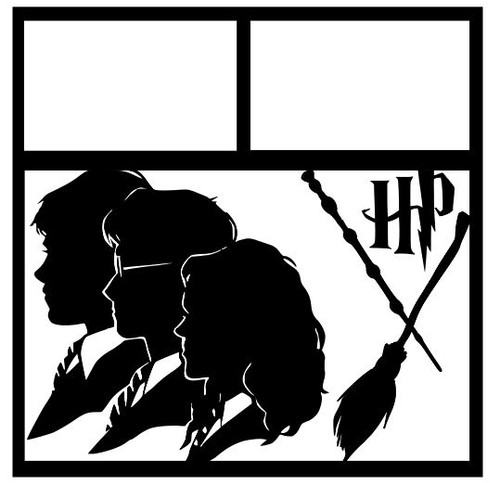 Harry Potter Scrapbook Overlay | scrappineverymemory