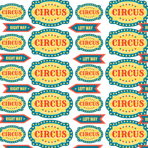 Circus Scrapbook Paper 12x12 | scrappineverymemory
