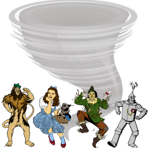 Wizard Of Oz Scrapbook Paper 12x12 | scrappineverymemory