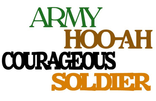 Army Word Pack | scrappineverymemory