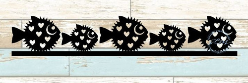 Puffer Fish Scrapbook Border | scrappineverymemory