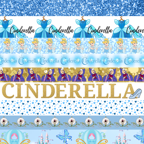 Cinderella Border Sheet | scrappineverymemory