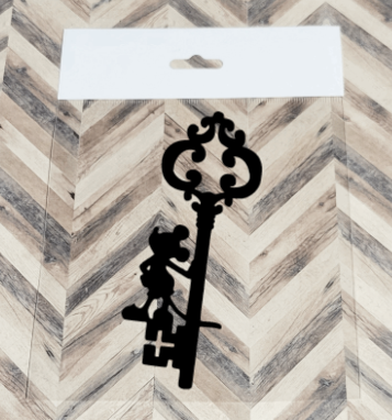 Mickey Key Silhouette Die Cut | scrappineverymemory