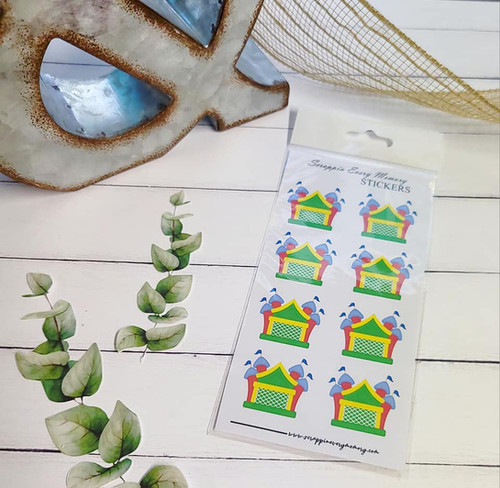 Bounce House Sticker Sheet | scrappineverymemory
