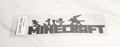 Minecraft Scrapbook Deluxe Die Cut | scrappineverymemory