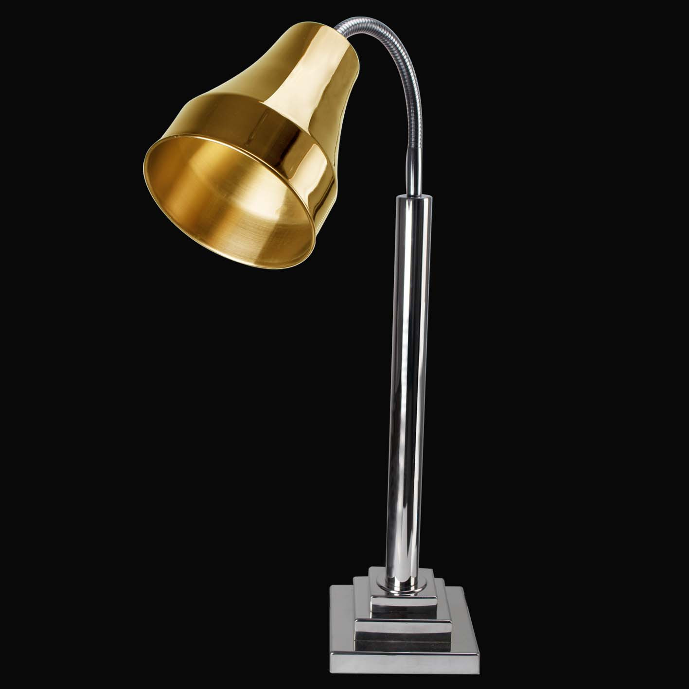 golden-color-free-standing-heat-lamp-60-max-temperature-with-roll-edge