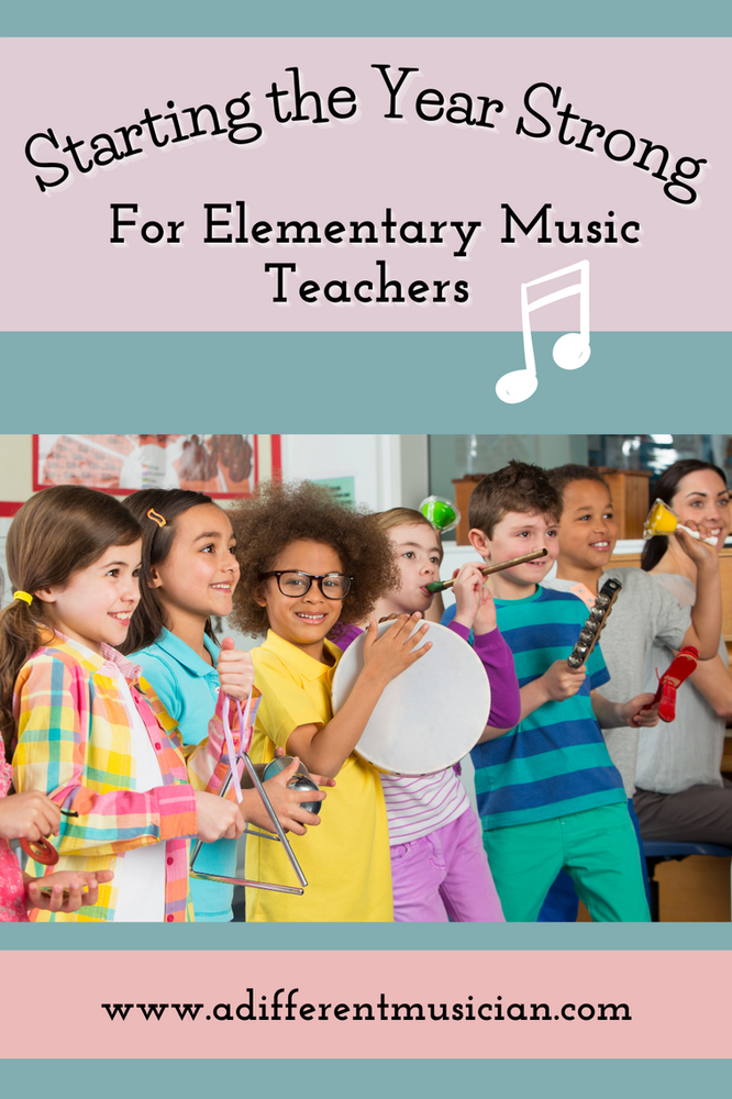 How to Start The School Year Strong For Music Teachers