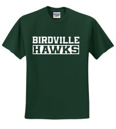 Hawks Green T-shirt - $20 | Birdville Baseball
