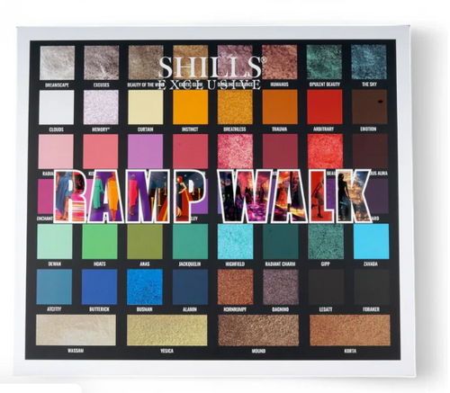 SHILLS EXCLUSIVE Ramp Walk Eyeshadow palette | Rauub